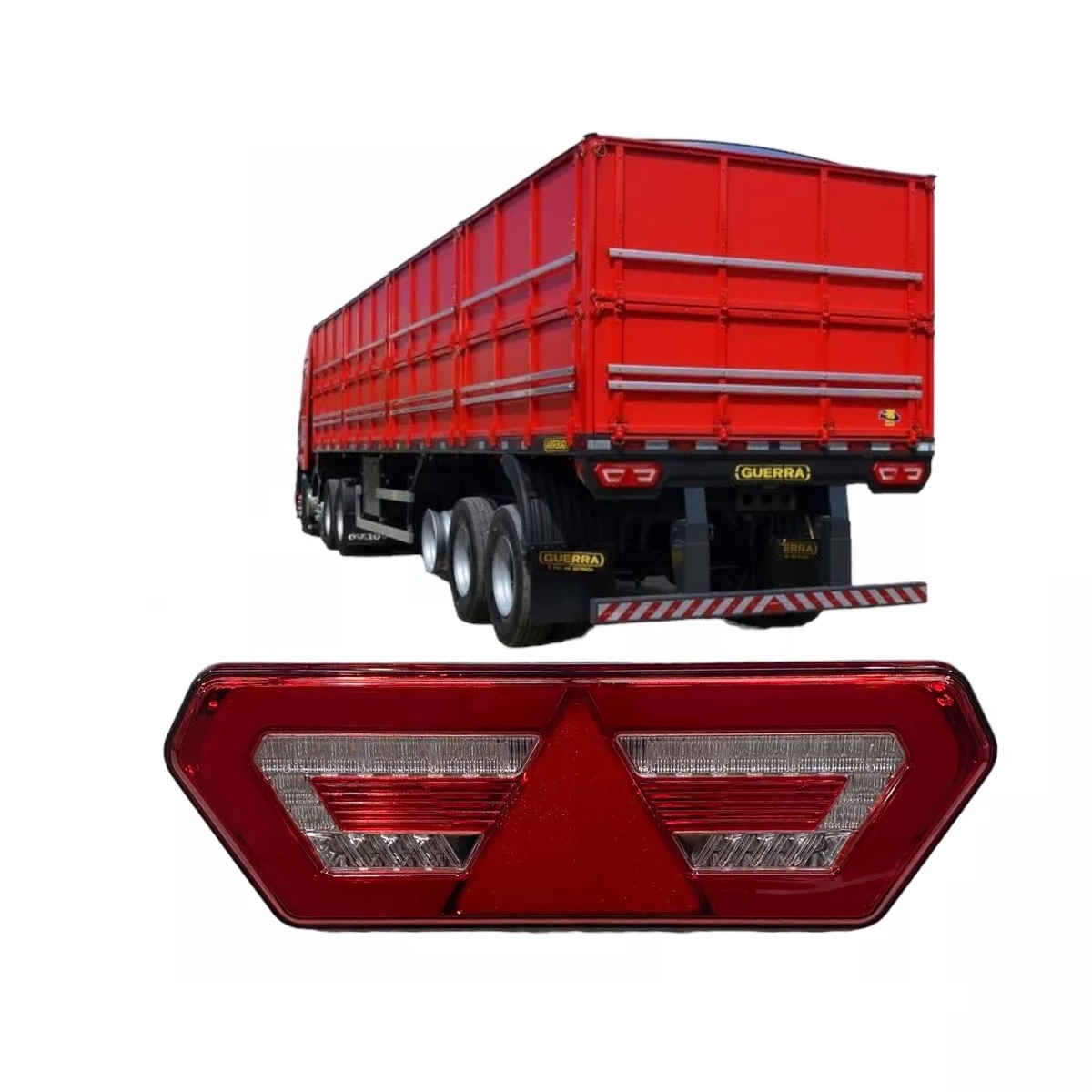 Lanterna Carreta Guerra Nova Diamond 2020 2021 2022 2023 LE Led Bivolt