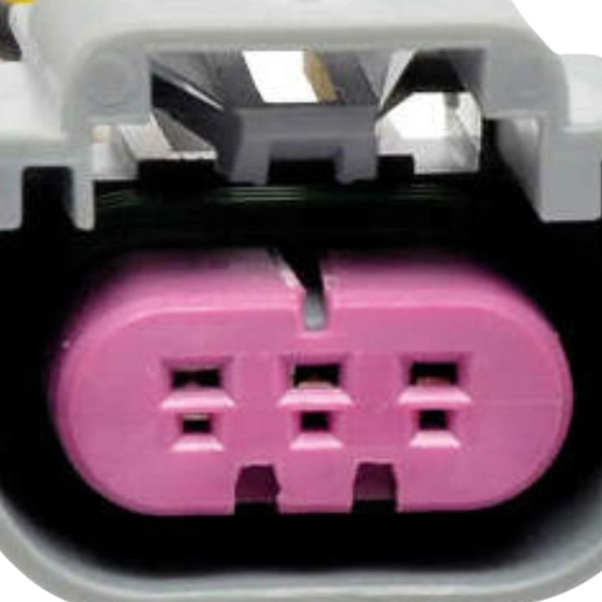 Chicote reparo 3 vias femea lampada H3 plug conector