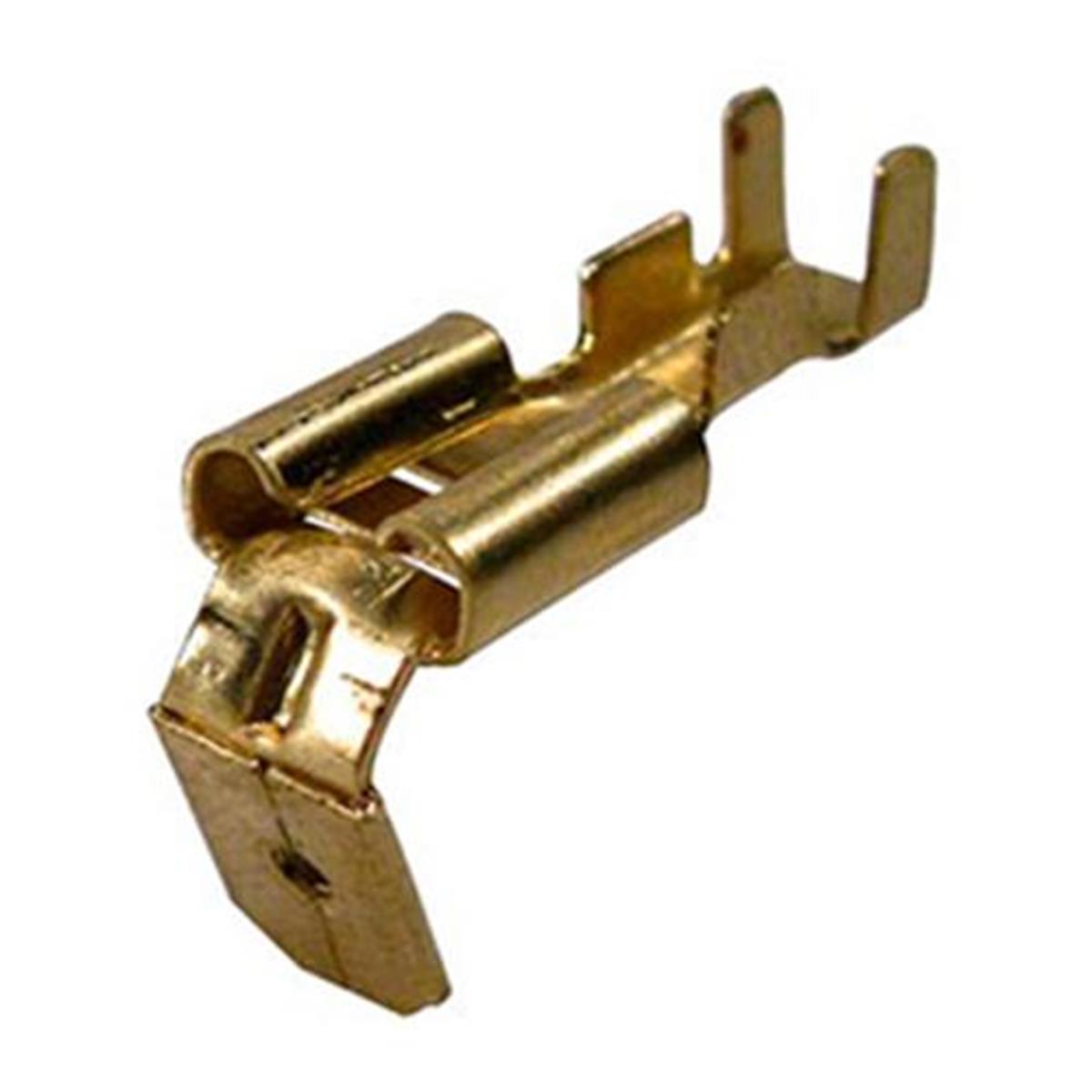 Terminal Latado Fio 1,50Mm Hermafrodita