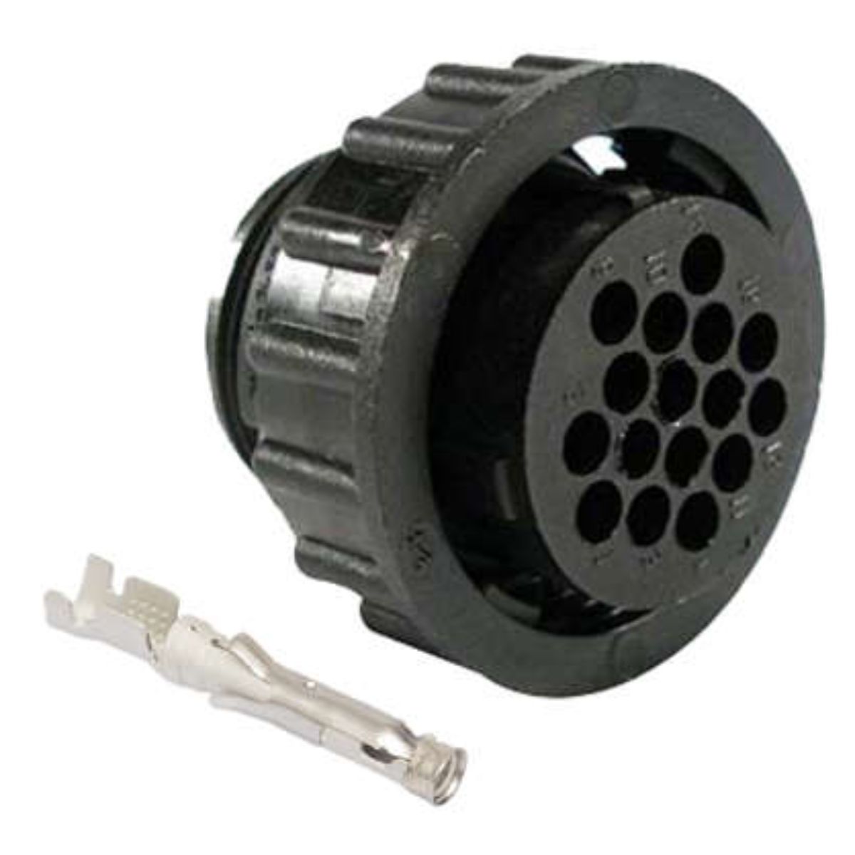 Conector Kit Terminal 14 Vias Std Circular Cpc Porta Femea Usa Ete7002