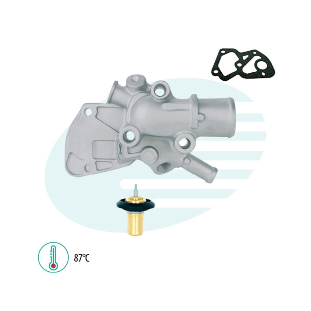 Valvula Termostatica Com Carcaca Mille Fiorino Uno Sem Ar 50010772