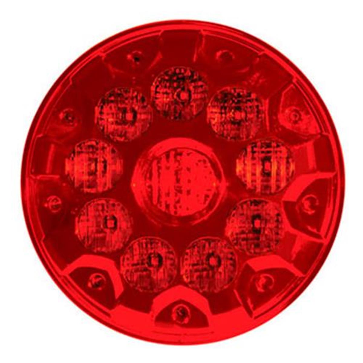 Lanterna Traseira 10 Led Vermelho 24V