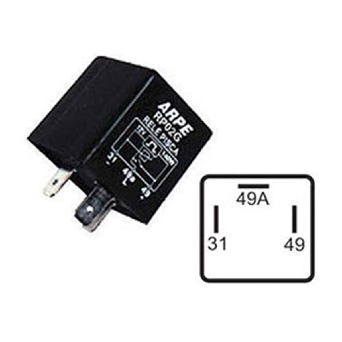 Rele Pisca Funcao Pisca Com Deteccao Lampada Queimada Saveiro Parati S