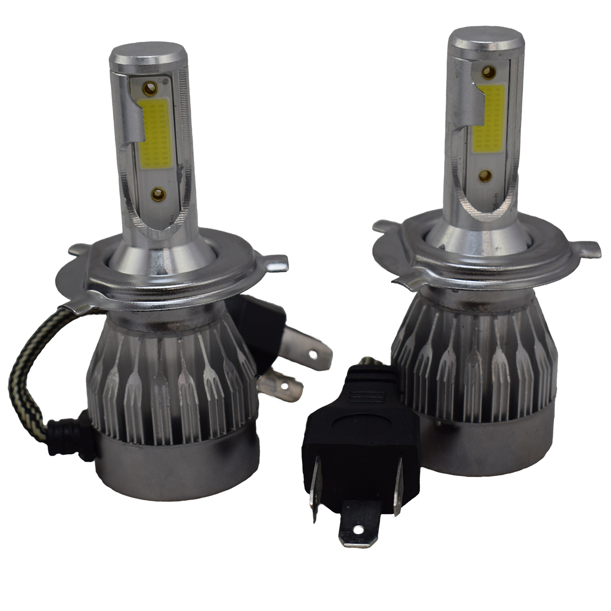 Lampada H4 Super Led 12V 6500K Farol Alto Baixo
